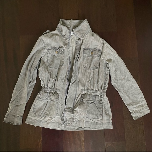 Market Miami | Jackets & Coats | Gray Utility Jacket | Poshmark